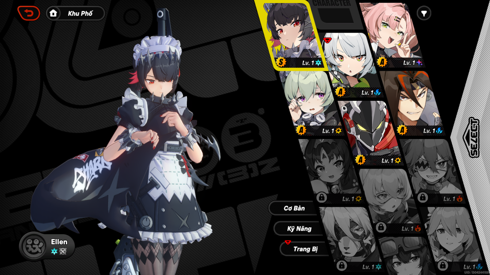 Acc Zenless Zone Zero ID 3490 - Shop acc Honkai impact 3, Honkai star rail, Zenless Zone Zero ...